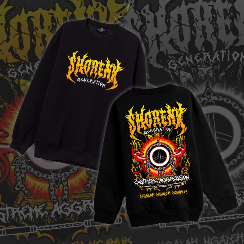 Jual SWEATER PSHT DESAIN TERBAIK SHORENK KUNING | SABLON DEPAN TULISAN ...