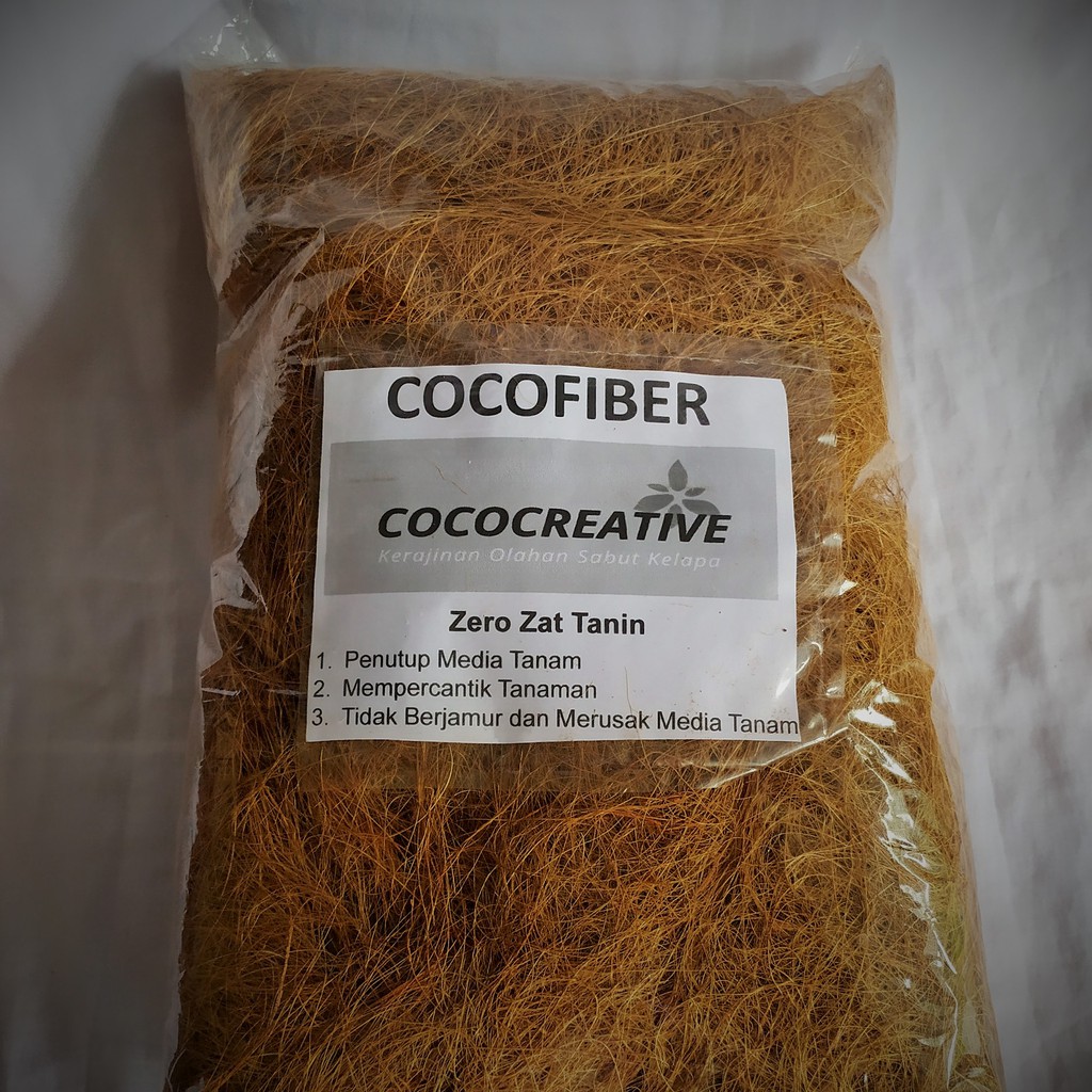 Jual MEDIA TANAM COCOFIBER GRADE A 250gr - SERAT SABUT KELAPA - COCO ...