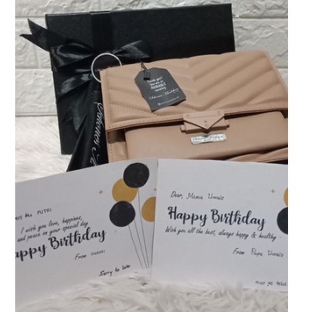 Jual TAMBAHAN KARTU UCAPAN | Ucapan kado | birthday card | Kado ultah ...