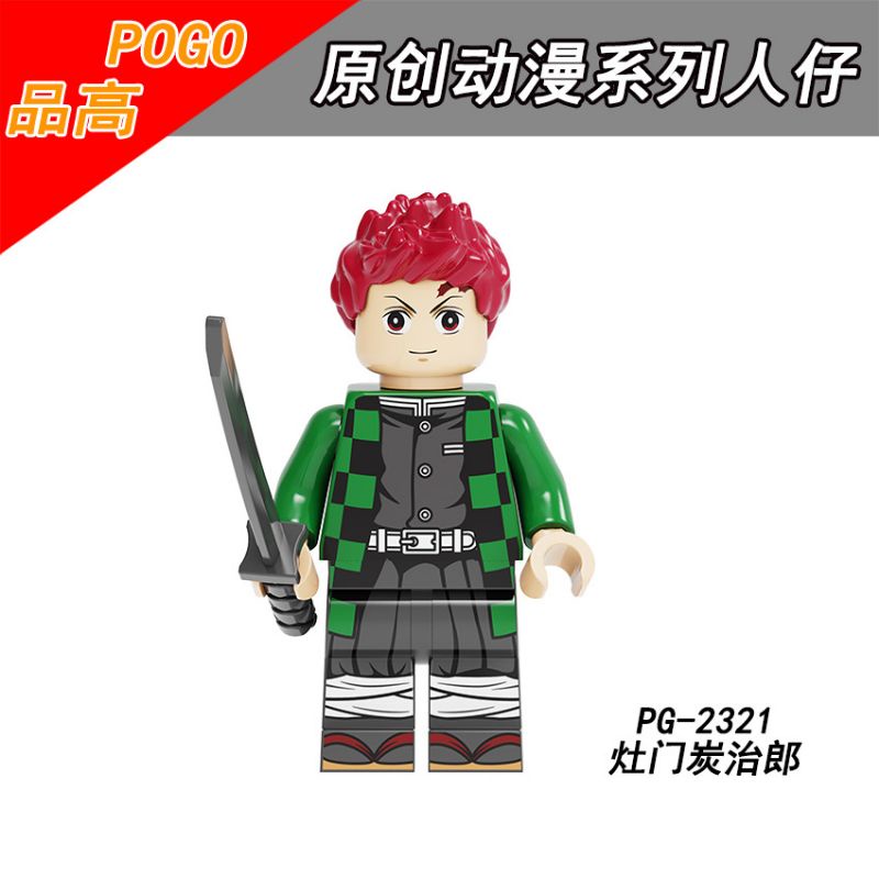 Jual [DJ] lego demon slayer tanjirou nezuko giyuu rengoku zenitsu ...