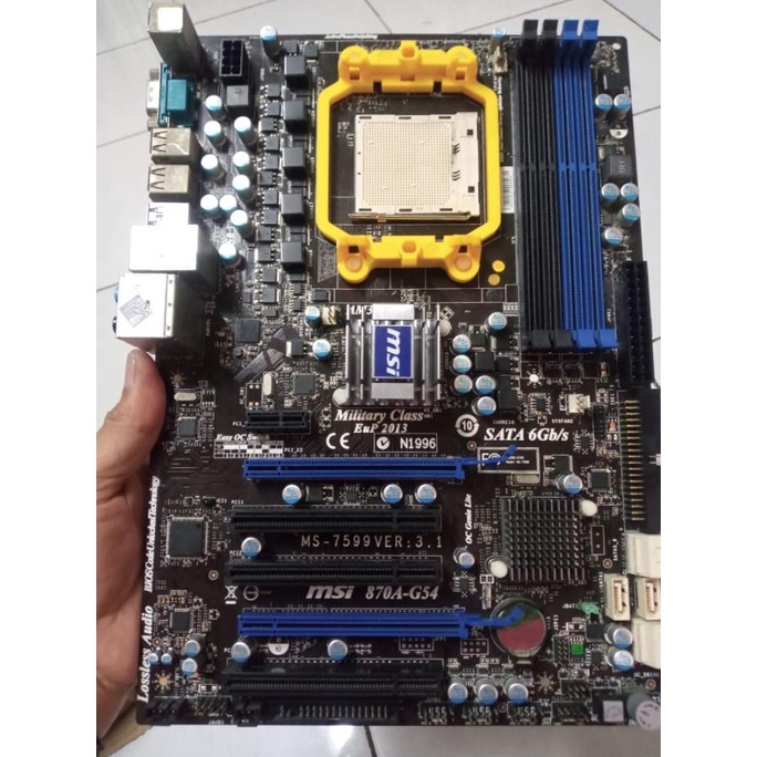 Jual Motherboard AM3 MSI 870A-G54 | Shopee Indonesia