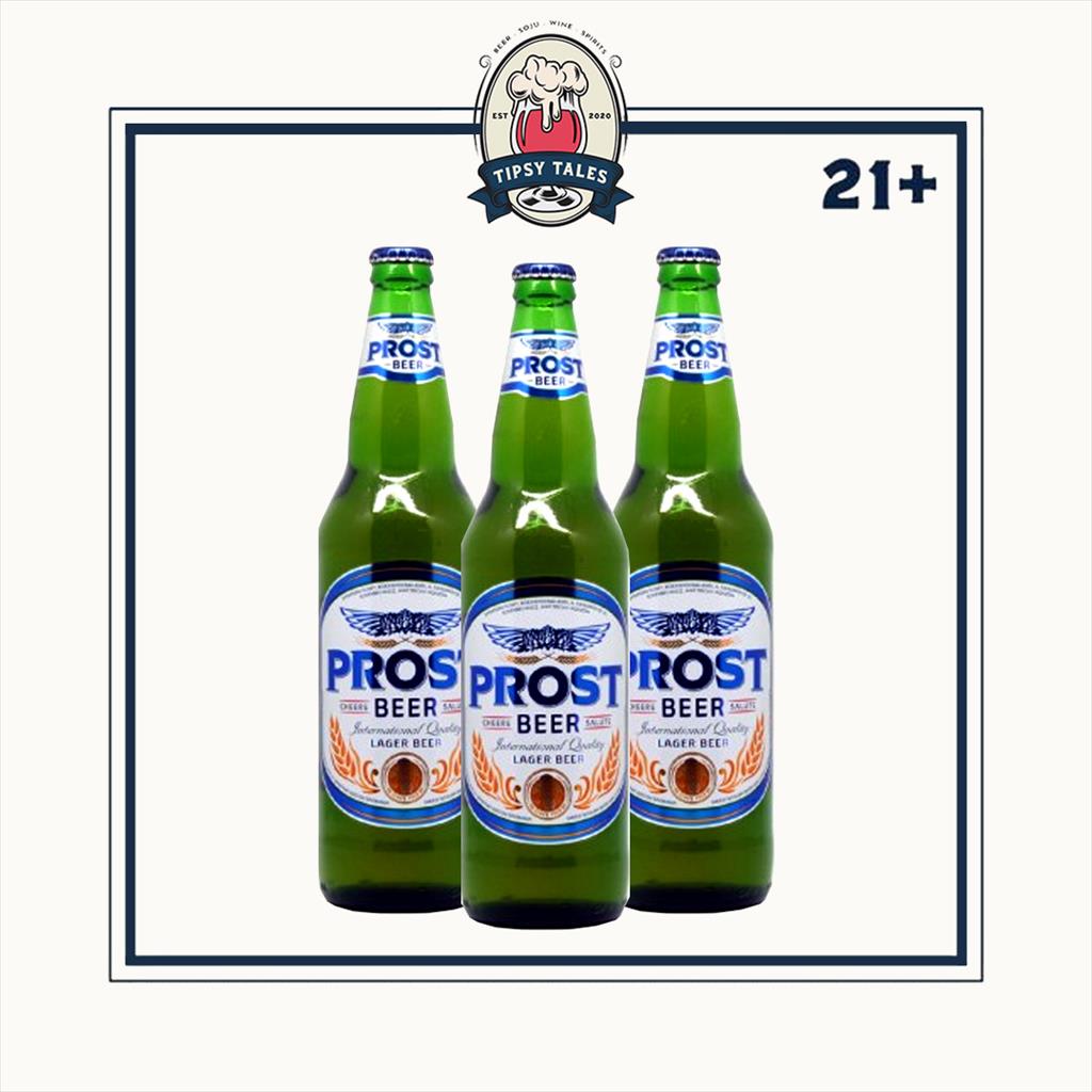 Jual 3 Bir Prost Lager Beer 620 ml | Shopee Indonesia