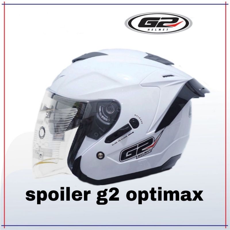 Jual Spoiler G2 optimax / spoiler helm g2 optimax | Shopee Indonesia