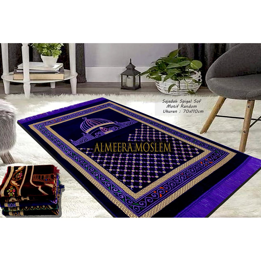 Jual Almeera.Moslem Sajadah Turki Ukuran Dewasa Tebal Perlengkapan ...