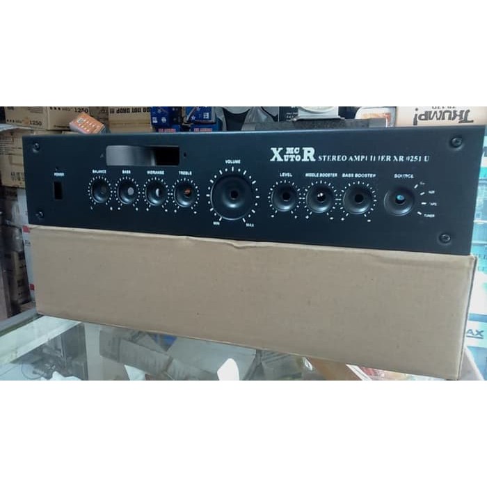 Jual BOX POWER AMPLIFIER SOUND SYSTEM XR0251U USB BAHAN TEBAL | Shopee Indonesia