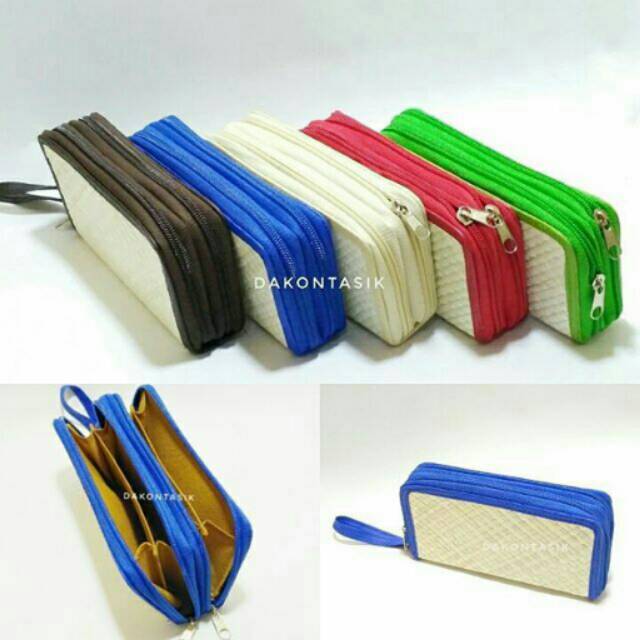 Jual DT-17163 Dompet Android Model Sleting 2 Anyaman Pandan Khas ...