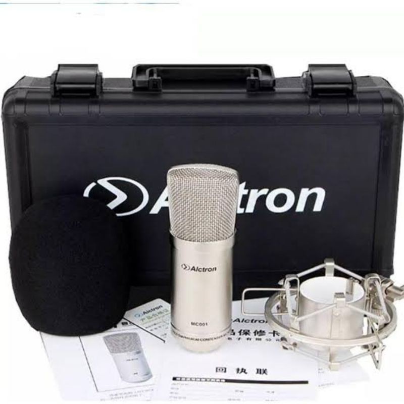 Jual Alctron MC001 MC 001 Professional Studio Condenser Mic | Shopee Indonesia