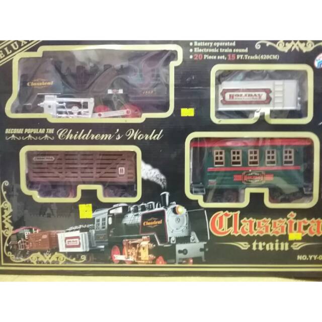 Jual Kereta api classic train jumbo plus asap | Shopee Indonesia