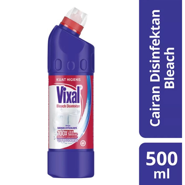 Jual VIXAL Kuat Higienis Toilet Disinfektan Bleach Bottle 500ml ...