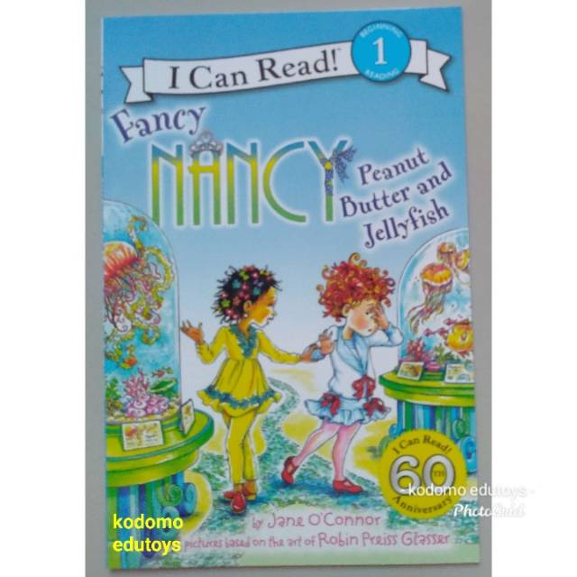 Jual Fancy Nancy Peanut Butter and Jellyfish, I Can Read Level 1 ...