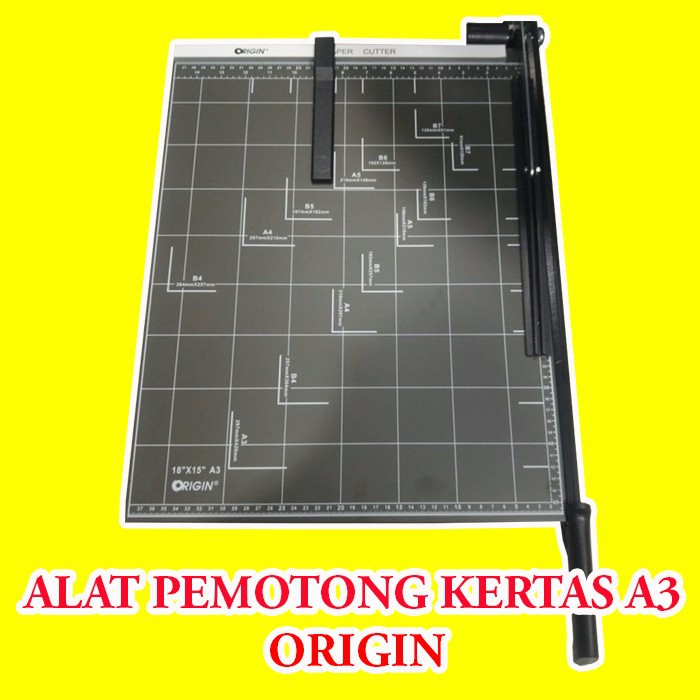 Jual Mesin Pemotong Kertas Origin A3 Paper Cutter Alat Potong