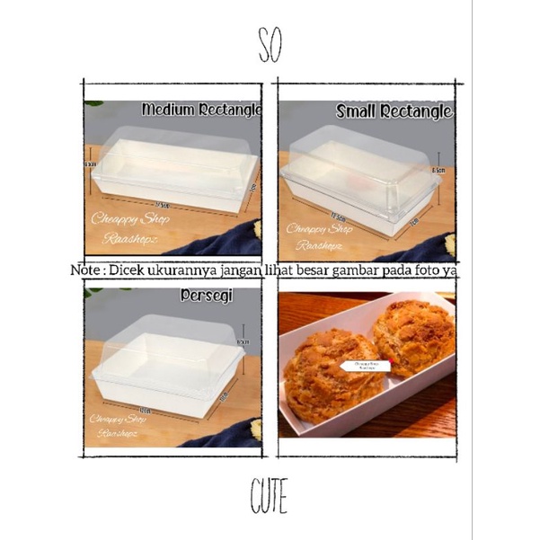 Jual Box Bento Box Snack Box Kue Box Roti Mika bento Mika Box Nasi Box ...