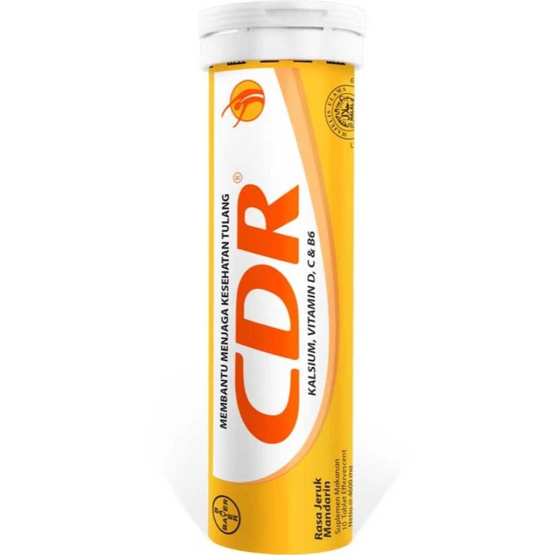 Jual CDR Calcium D Redoxon Isi 10 Tablet | CDR Effervescent Jeruk ...
