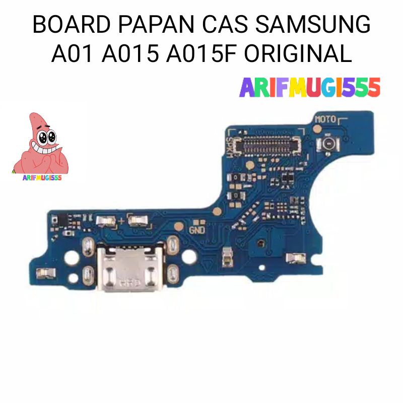Jual Flexible Board Papan Cas Konektor Conektor Charger Samsung A01 A015 A015F Original | Shopee ...