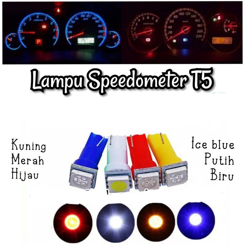 Jual Lampu speedometer socket t5 | Shopee Indonesia