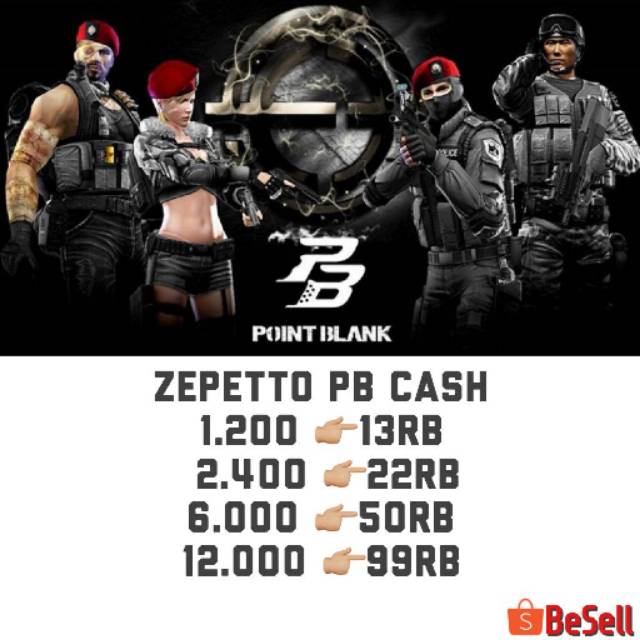 Jual Cash PB PointBlank | Shopee Indonesia