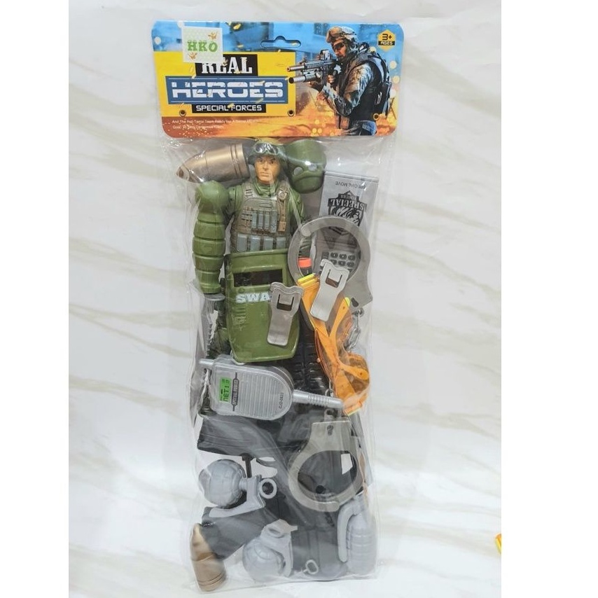 Jual MAINAN ACTION FIGUR TENTARA MILITARY BORGOL ARMY FIGURE TENTARA BESAR 24 CM | Shopee Indonesia