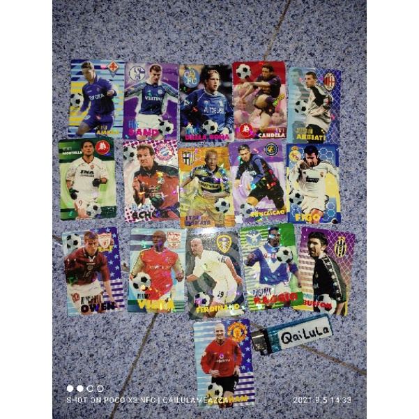 Jual 20-05-2023 Kartu Sepak Bola Panini WCCF Soccer Football legend buffon nakata Ferdinand ...
