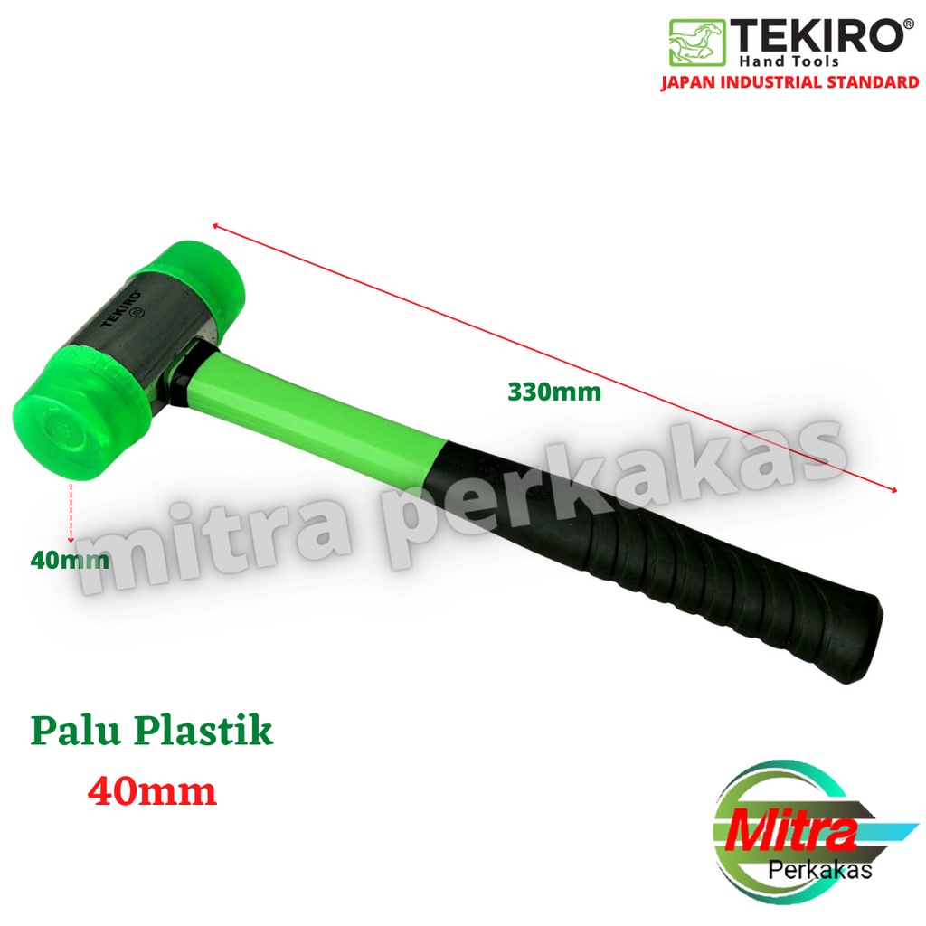 Jual PALU PLASTIK 40MM TEKIRO / DOUBLE PLASTIC HAMMER | Shopee Indonesia