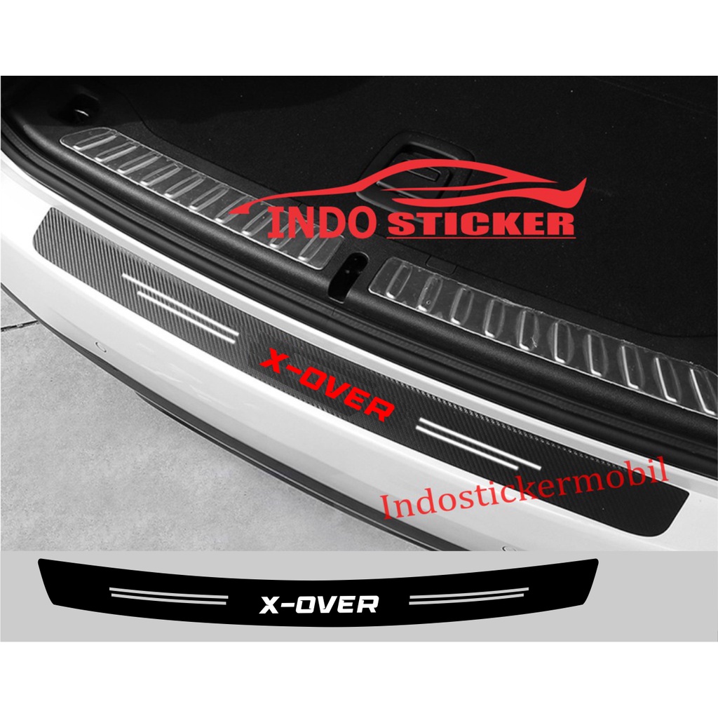 Jual STICKER X OVER STICKER STIKER KARBON 3D BUMPER BAGASI MOBIL SUZUKI ...