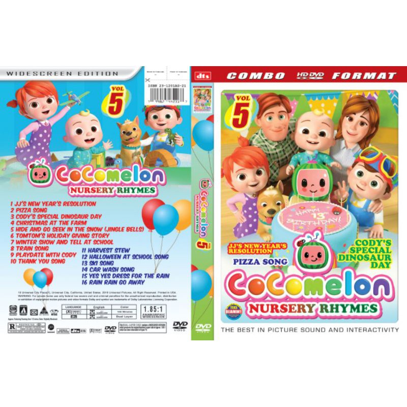 Jual KASET DVD COCOMELON VOL 5 LAGU ANAK ANAK COCO MELON | Shopee Indonesia