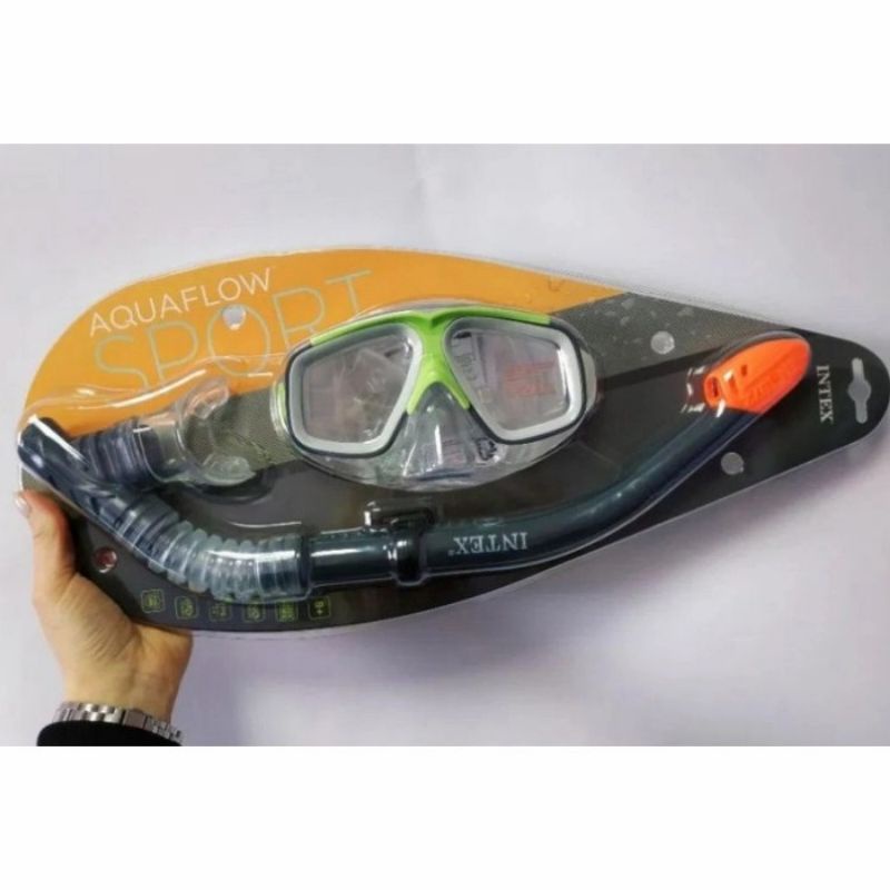 Jual INTEX Set Snorkel Dewasa - Alat Snorkeling Kacamata & Selang Selam ...