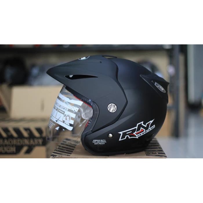 Jual Helm RN Dakota Hitam Doff mirip Ink Centro Ori | Shopee Indonesia