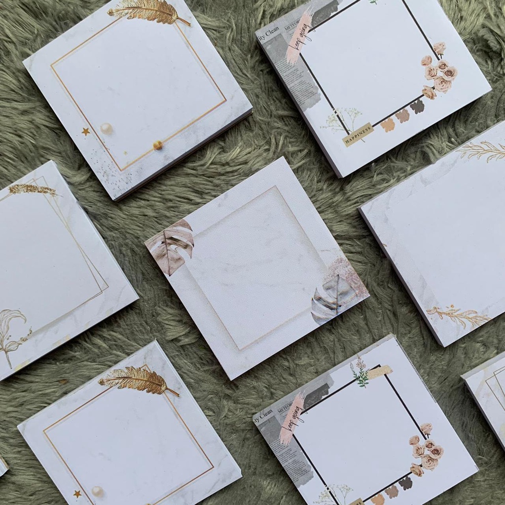 Jual IR. CRAFT | Memopad Notepad Simple Memo Aesthetic Memo Lucu 50 ...