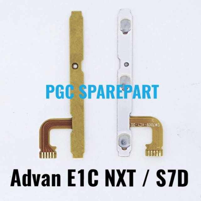 Jual Original Flexible Connector Volume Power On Off Advan E1C NXT / S7D - Fleksibel Fleksible ...