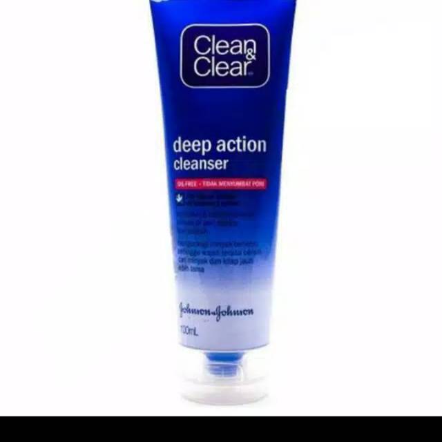 Jual Clean and clear deep action cleanser 100 gr | Shopee Indonesia