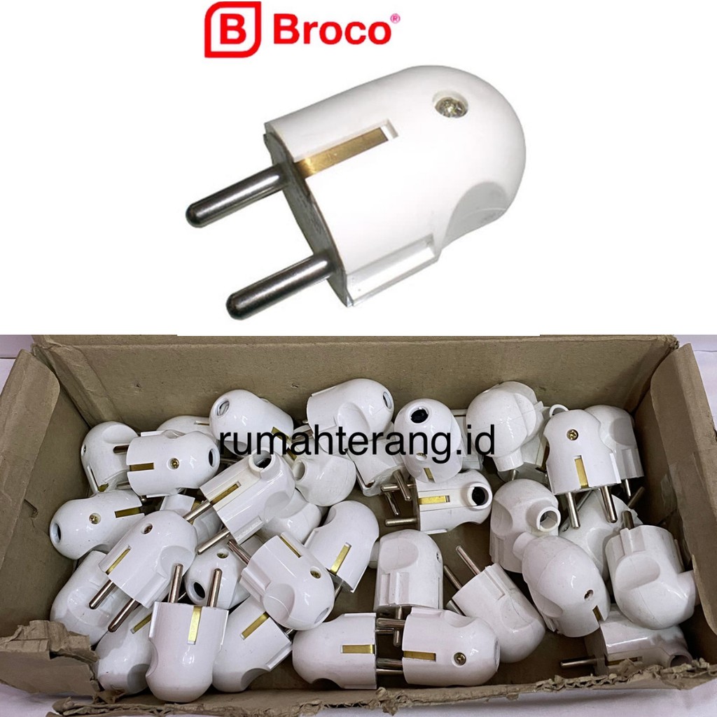 Jual Steker Arde Broco 13310 dan 13312 / Steker Colokan Listrik Broco ...