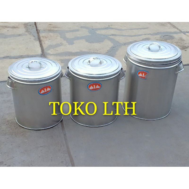 Jual TONG AIR BUBUR POLOS 32 33 34 CM ALUMUNIUM DANDANG BULENG PANCI ...