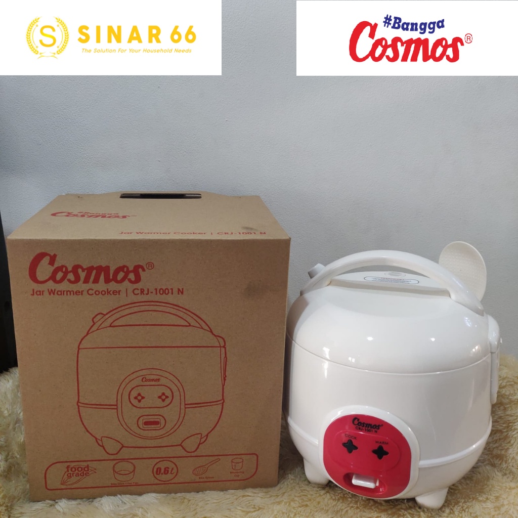 Jual COSMOS MINI RICE COOKER MAGIC COM 0.6 L 0.6L CRJ 1001N CRJ 1001 N ...