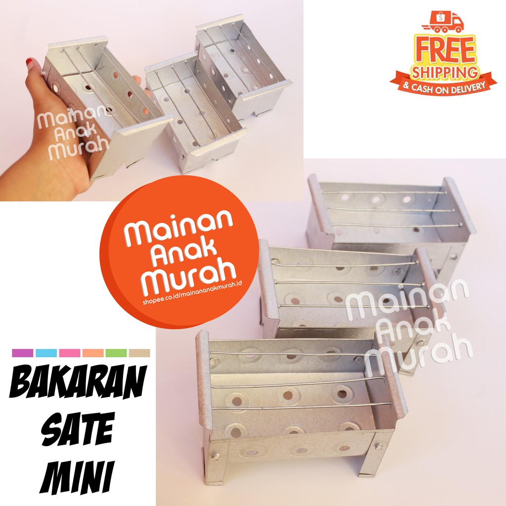 Jual Panggangan Sate Mini Bakaran Sate Mini Alat Pemanggang Sate Mini ...