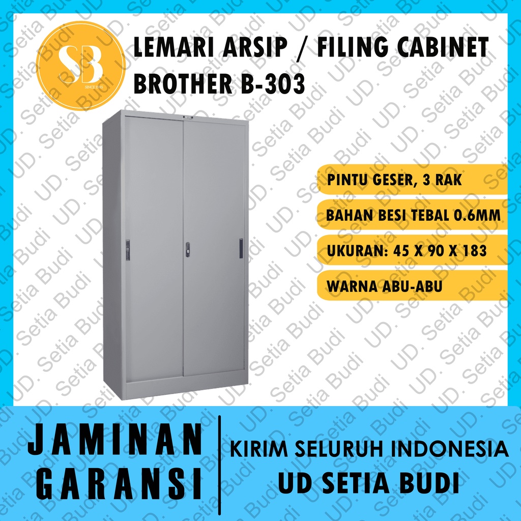 Jual Filing Cabinet Lemari Arsip Besi Brother B-303 | Shopee Indonesia