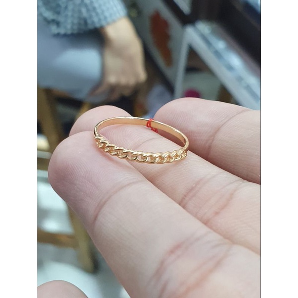 Jual cincin rantai size besar emas | Shopee Indonesia