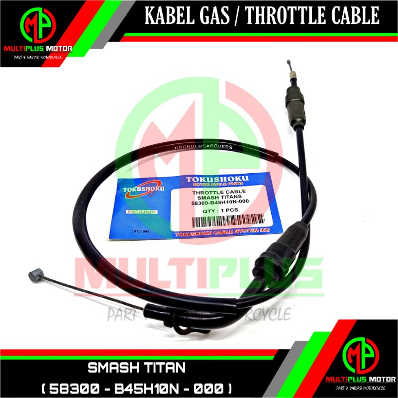 Jual Kabel gas Tali gas Olor gas Throttle cable SMASH TITAN | Shopee ...