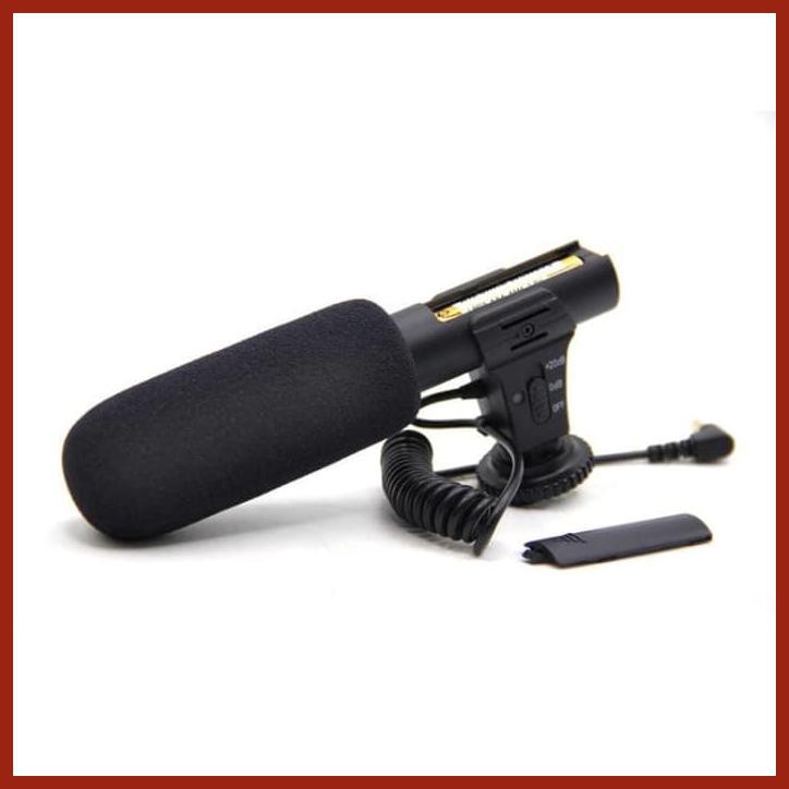 Jual MICROPHONE SHOTGUN UNTUK DSLR - MIC-05 - HITAM | Shopee Indonesia
