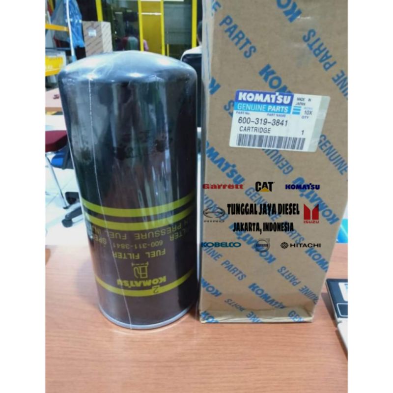 Jual Fuel filter solar Komatsu 600-319-3841 / 600 319 3841 / 6003193841 ...