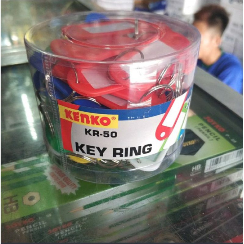Jual Key ring Joyko KR 08/ gantungan kunci nama isi 50 Joyko | Shopee ...
