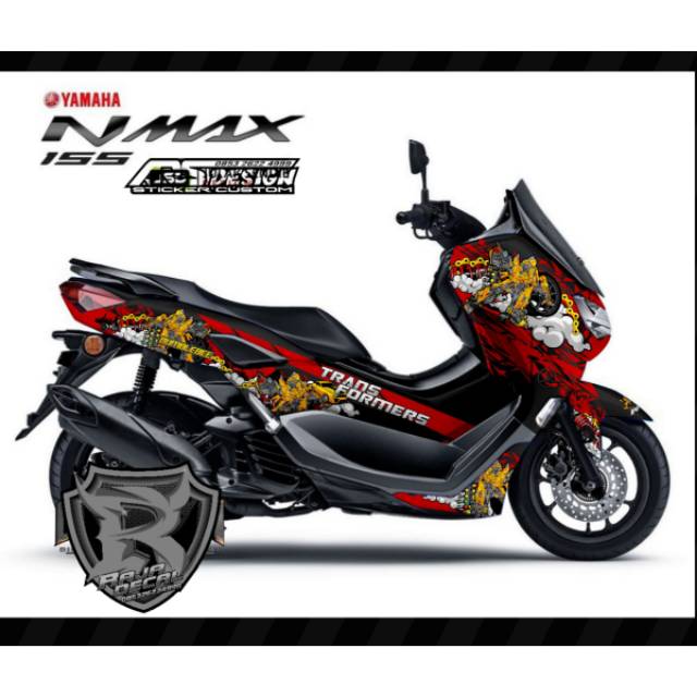 Jual Sticker full body nmax 2020 transformer | Shopee Indonesia