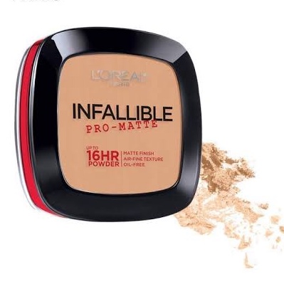 Jual L'Oreal Loreal Paris Infallible Pro Matte Powder / 24H Fresh Wear Foundation Powder USA Two ...