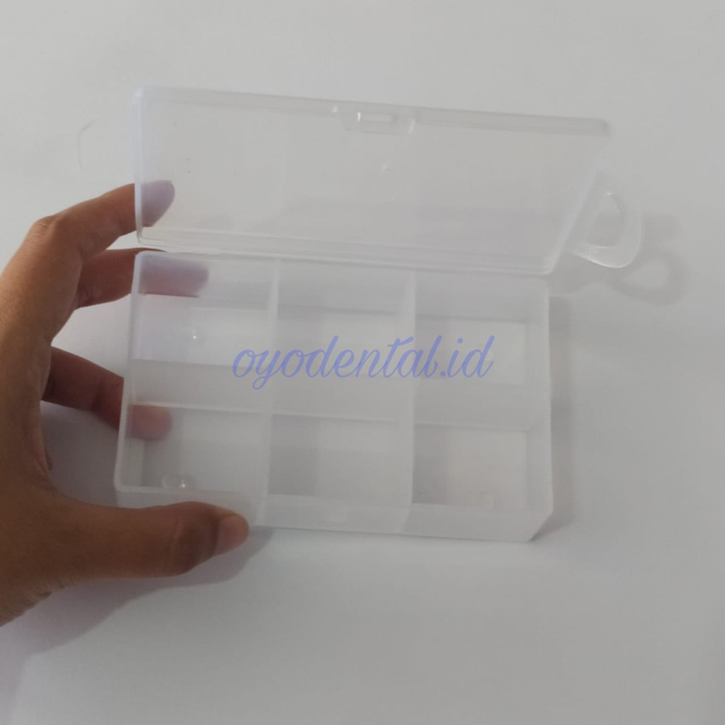 Jual Dental Kotak tempat bur gigi sekat / tool box storage | Shopee ...