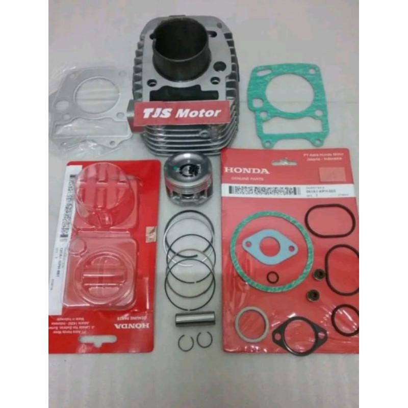 Jual BLOK SEHER SET PISTON PAKING SUPRA X 125 KARBU 2008 2009 2010 2011 2012 2013 12010KVLN00 ...
