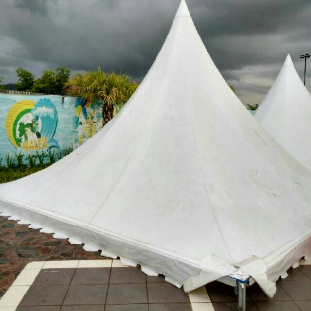 Jual ⭐⭐⭐⭐⭐ KAIN ATAP TENDA SARNAFIL ukuran 5X5 Meter. Tanpa Rangka ...