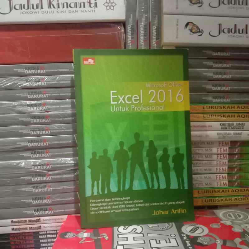 Jual Buku MICROSOFT OFFICE EXCEL 2016 Untuk Profesional | Shopee Indonesia