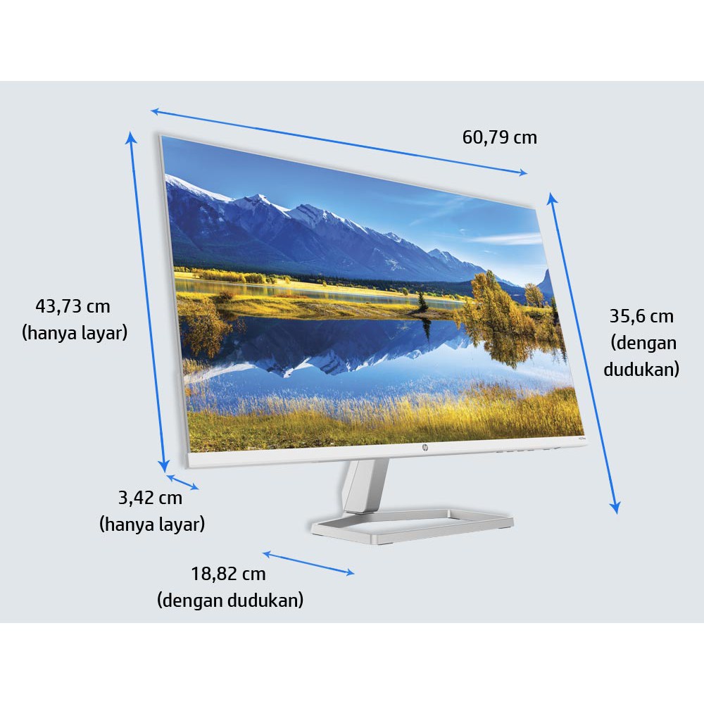 Jual Monitor HP M27FWA M27 FWA 27" IPS FHD 75Hz AMD Freesync Eyesafe 99 ...
