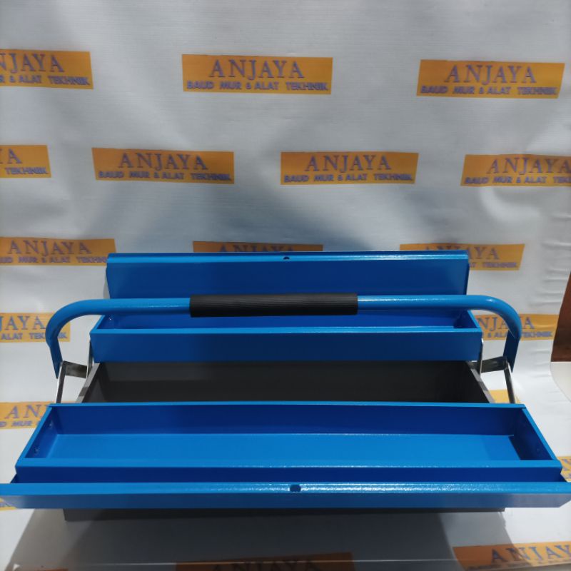 Jual TENKA Tool Box 2 Susun Material Besi | Shopee Indonesia