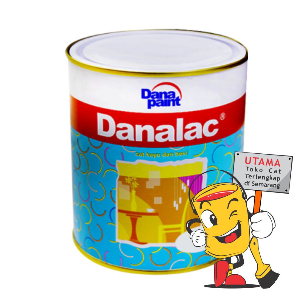 Jual Danapaint Danalac Cat Kayu Dan Besi 0.9 Ltr | Shopee Indonesia