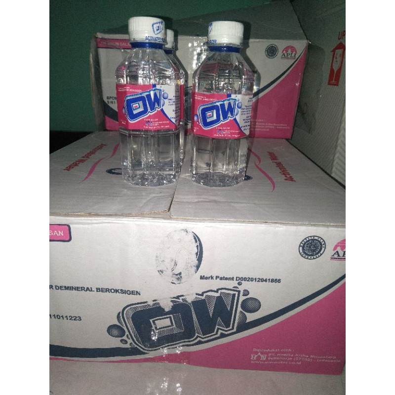 Jual 1box ow water/air kesehatan ber oksigen/air oksigen | Shopee Indonesia